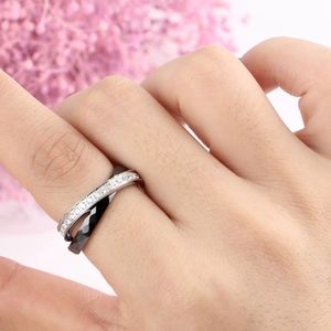 Jewelry | New Arrivalinterlocking Ceramic Crystal Ring | Poshmark